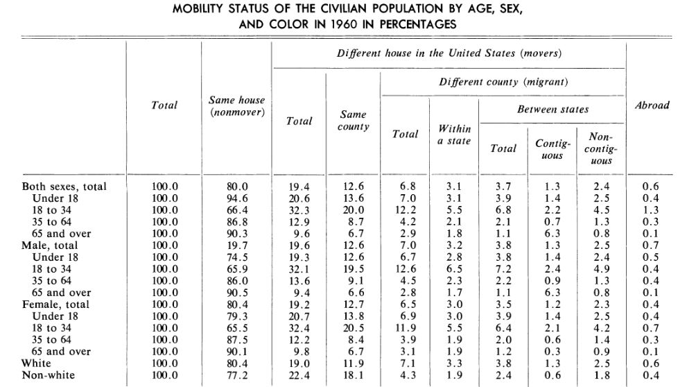 Geographic Mobility and Market Segmentation - Team Acua